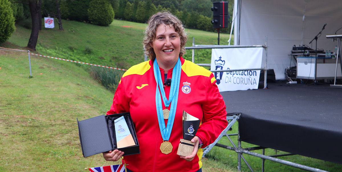 Beatriz Laparra se proclama campeona de Europa de Compak Sporting en ...