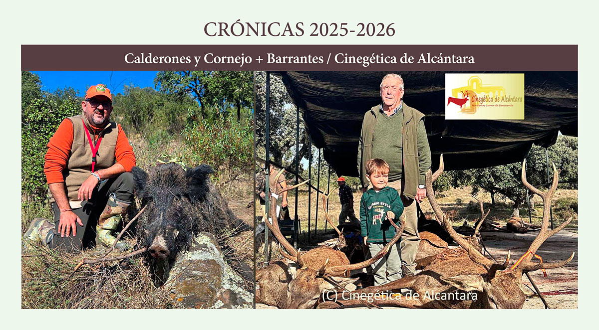 Entretenido fin de semana de Cinegética de Alcántara en Calderones y ...
