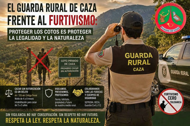 El Guarda Rural de Caza frente al furtivismo: proteger los cotos es ...